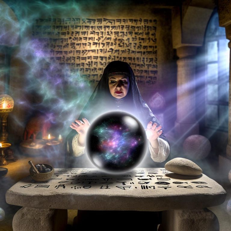 The spiritual significance of scrying.